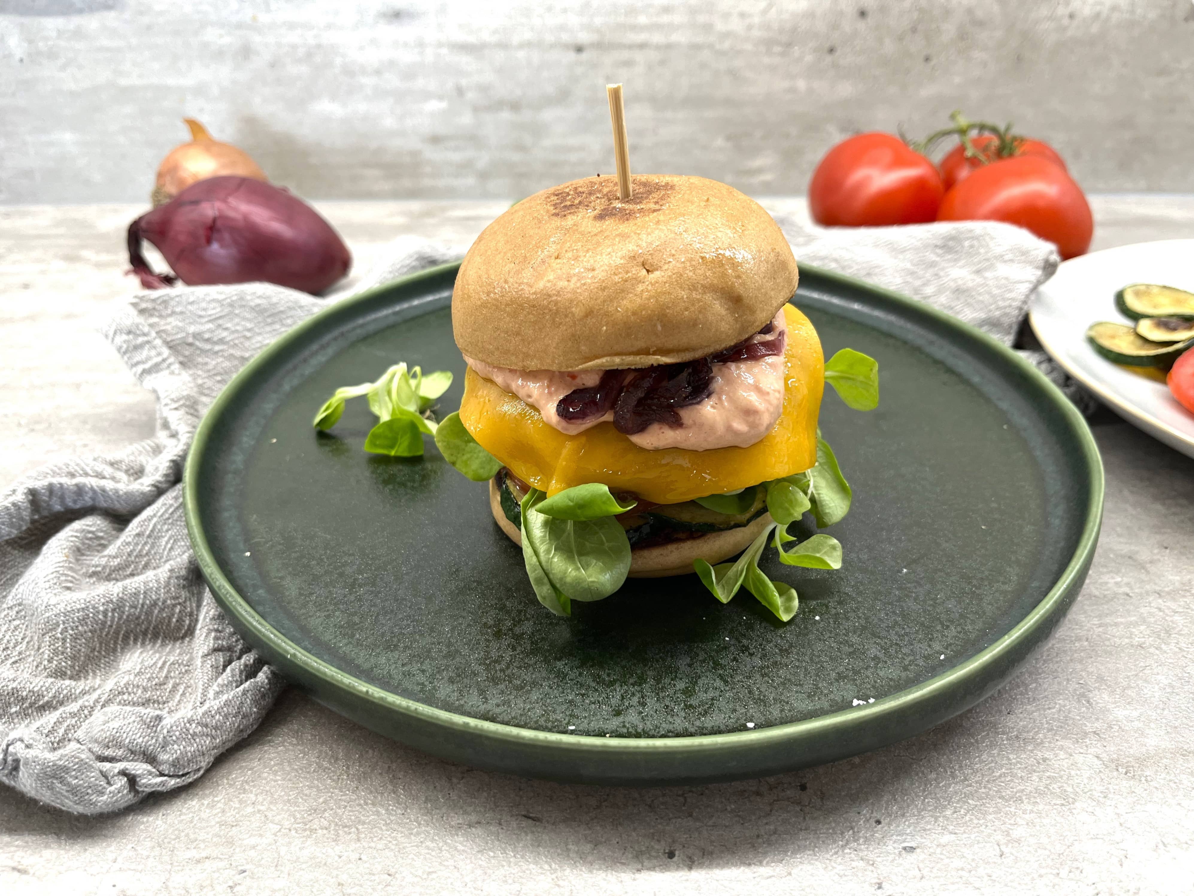 Recept na bezlepkový vege burger | CeliakShop.cz